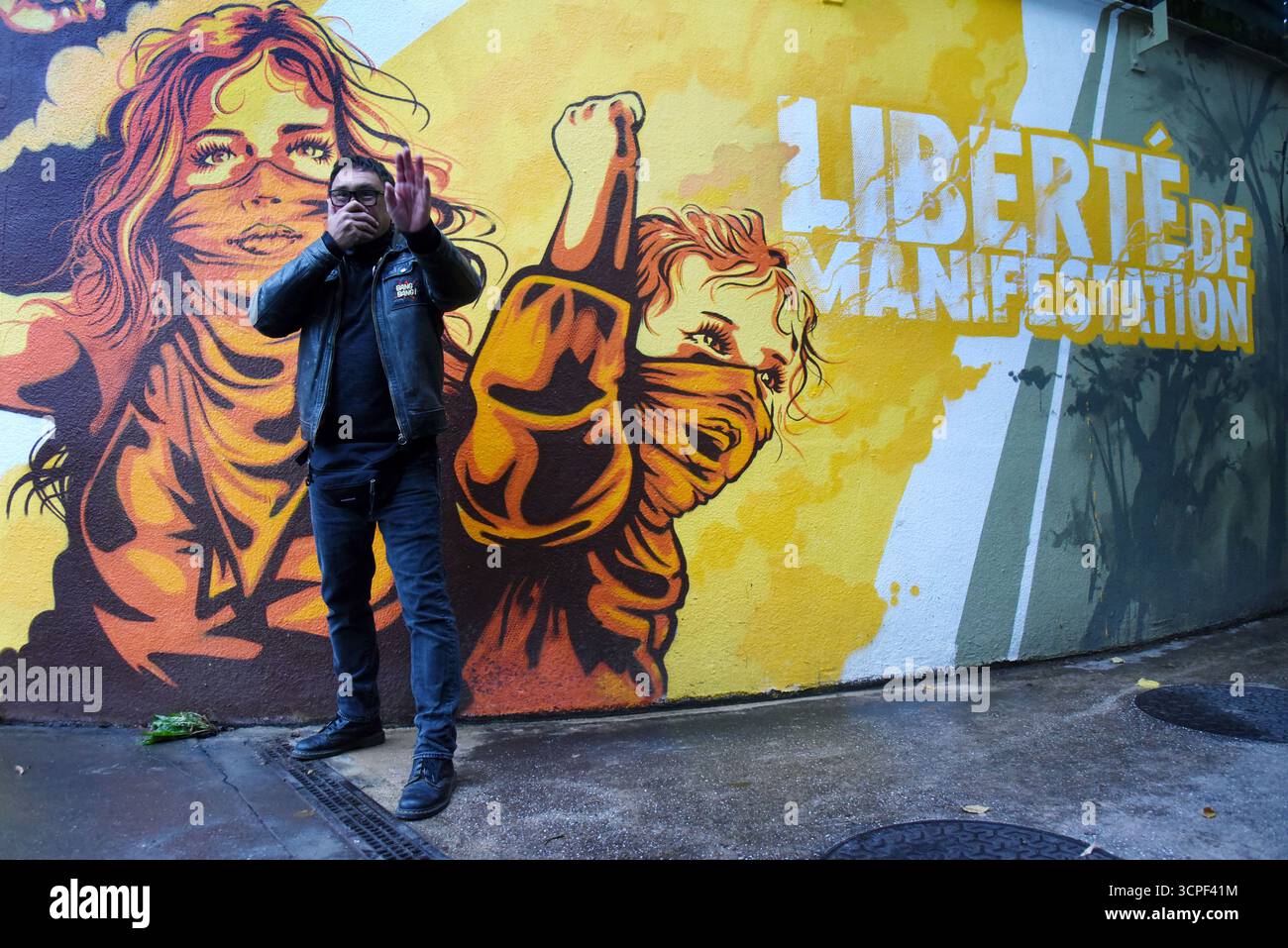 The Human Rights Wall, Inauguration of the new mural on the right to ...