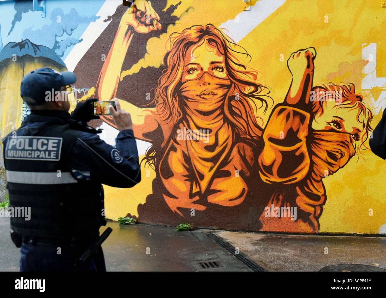 The Human Rights Wall, Inauguration of the new mural on the right to ...