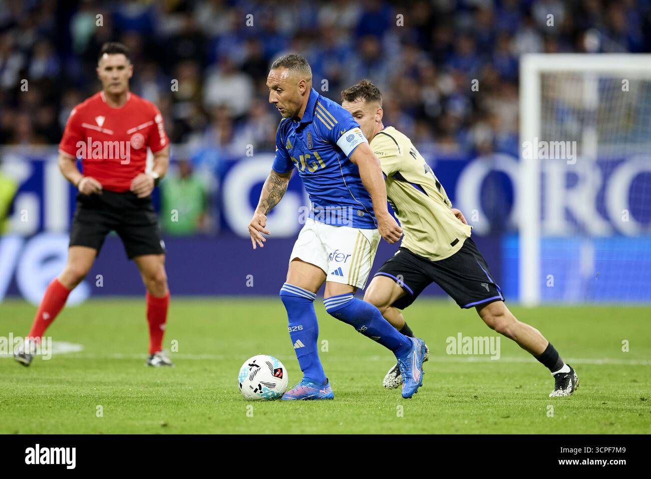 Santi Cazorla of Real Oviedo during the Spanish championship LaLiga ...