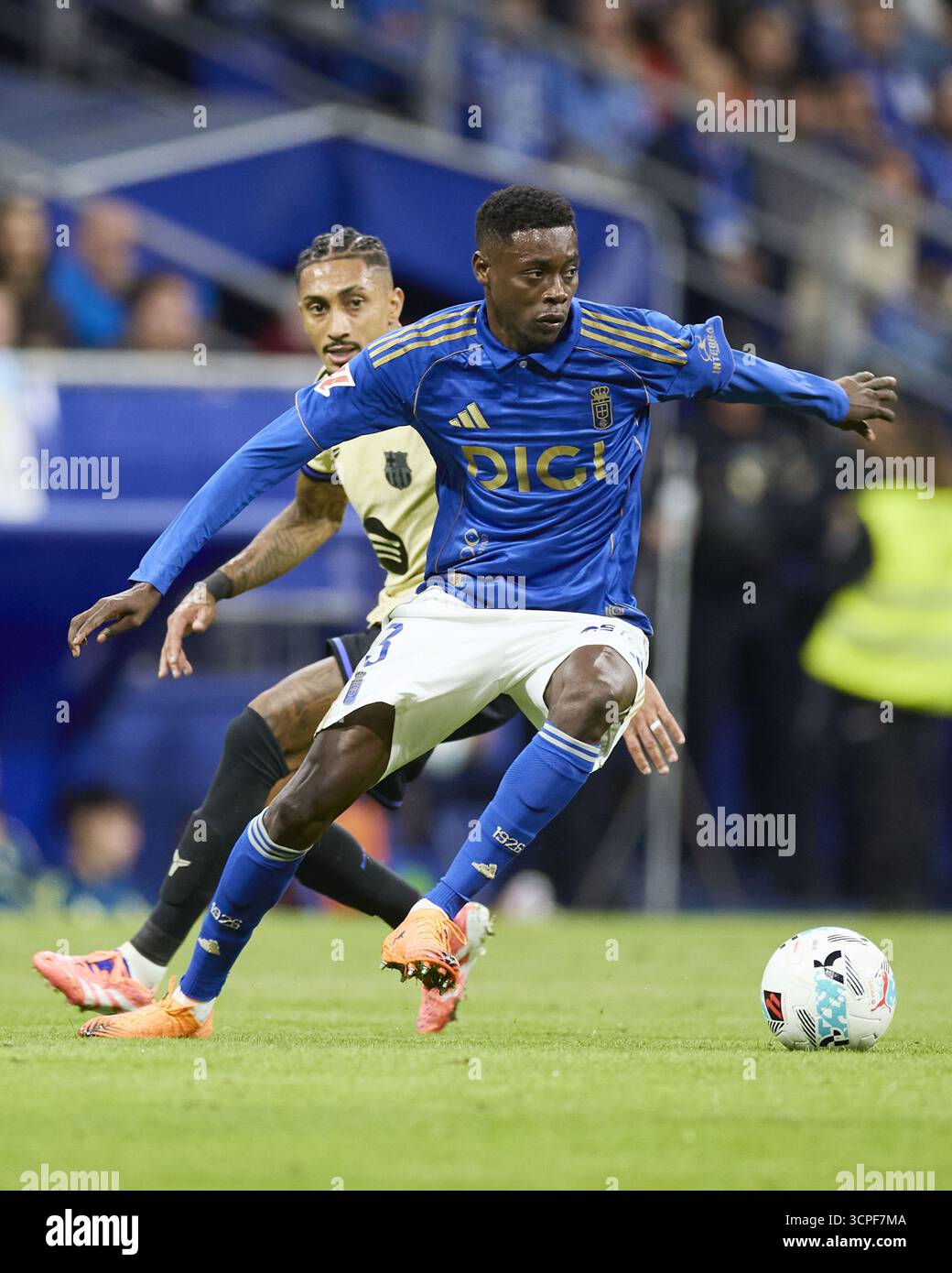 Rahim Alhassane of Real Oviedo during the Spanish championship LaLiga ...