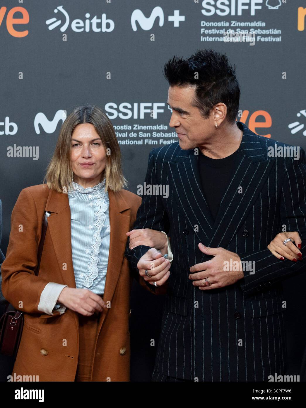 Colin Farrell and his wife Wife Amelia Warner attended 'Ballad of a ...