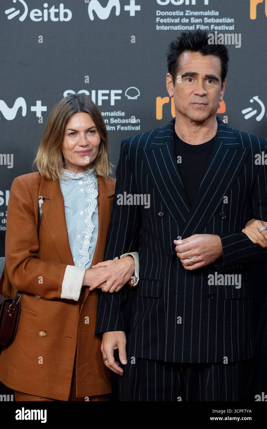 Colin Farrell and his wife Wife Amelia Warner attended 'Ballad of a ...