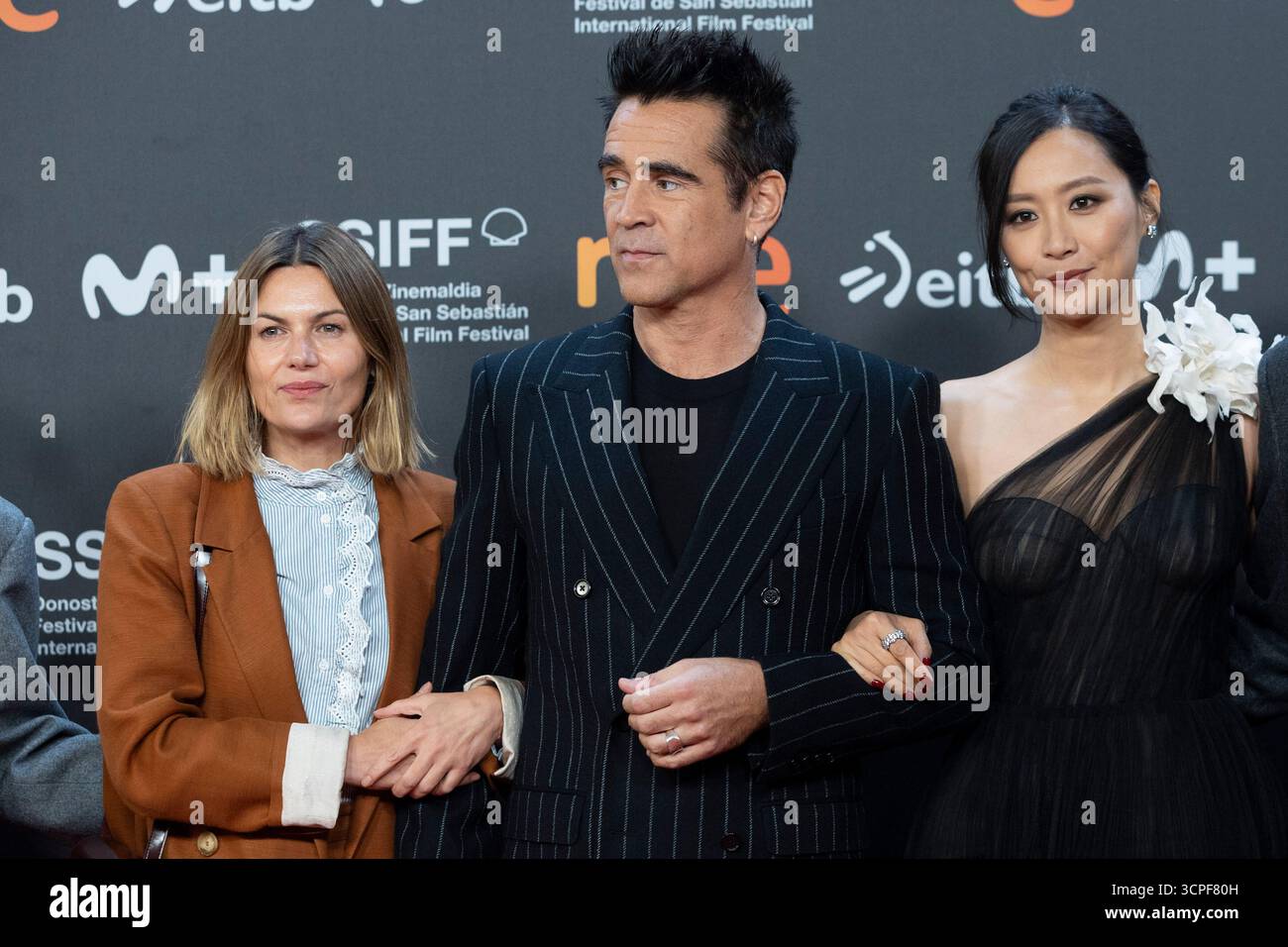Amelia Warner, Colin Farrell and Fala Chen attended 'Ballad of a Small ...