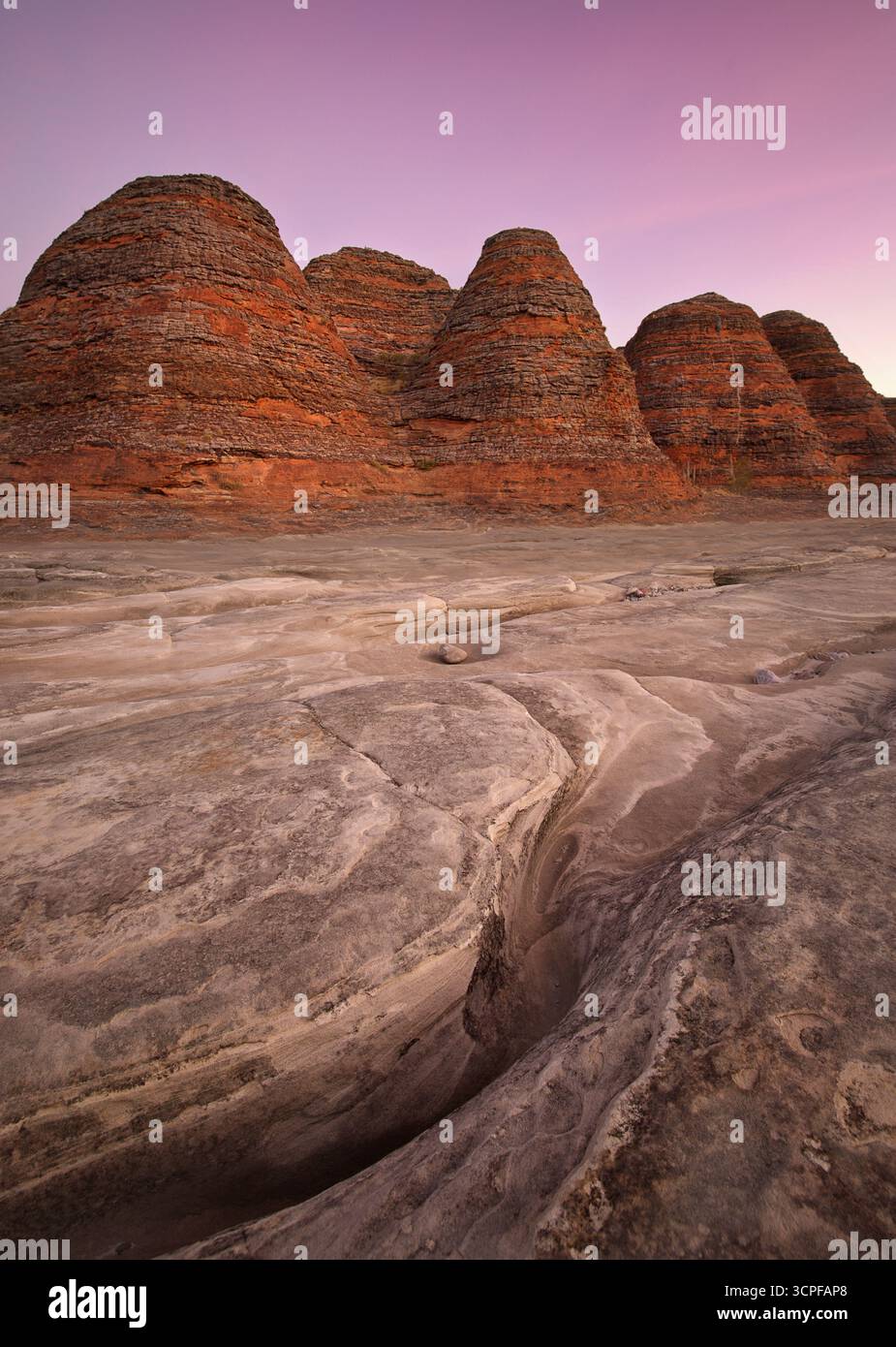 The unique landscape of the Bungle Bungles (Purnululu National Park ...