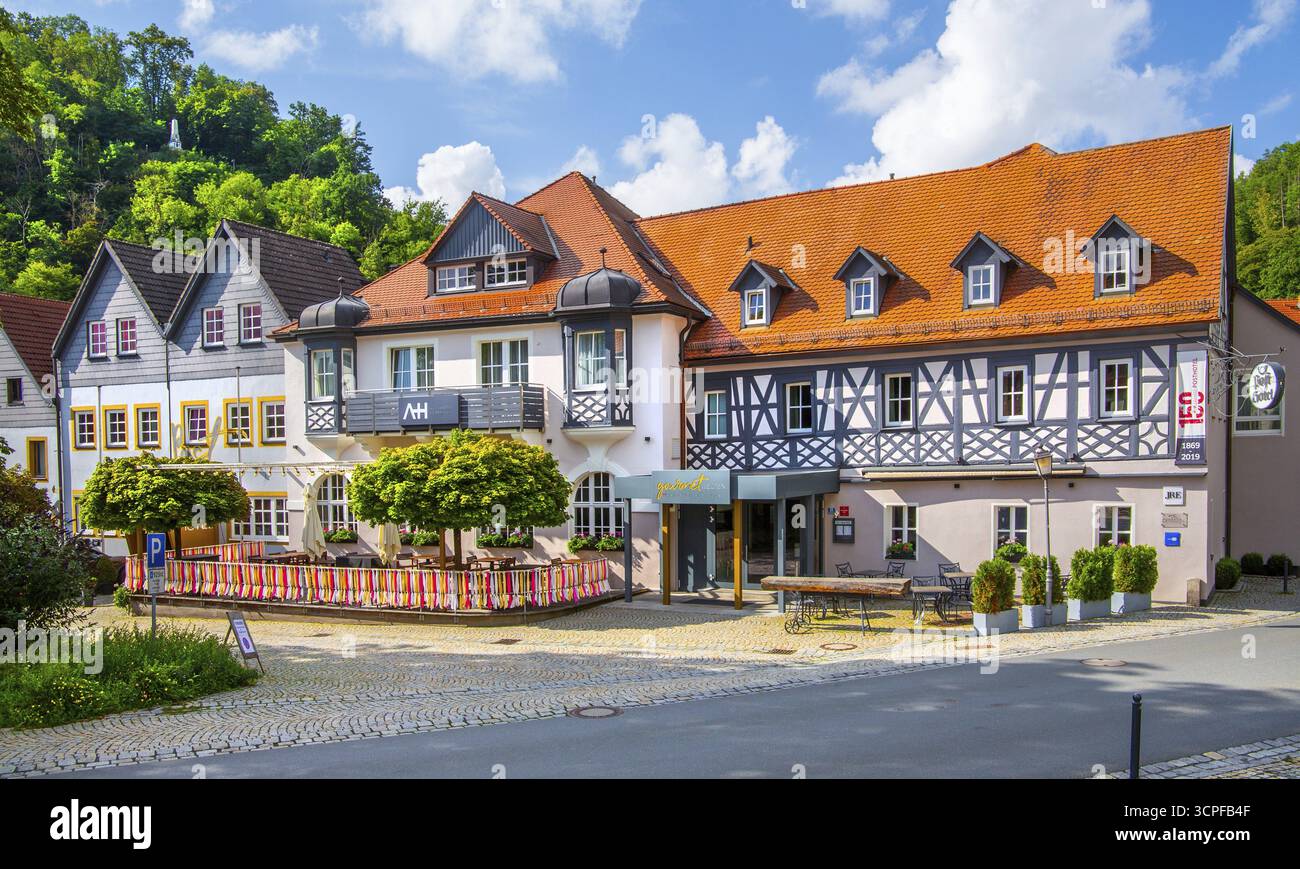Historic Posthotel by star chef Alexander Hermann, Wirsberg, Schorgast ...