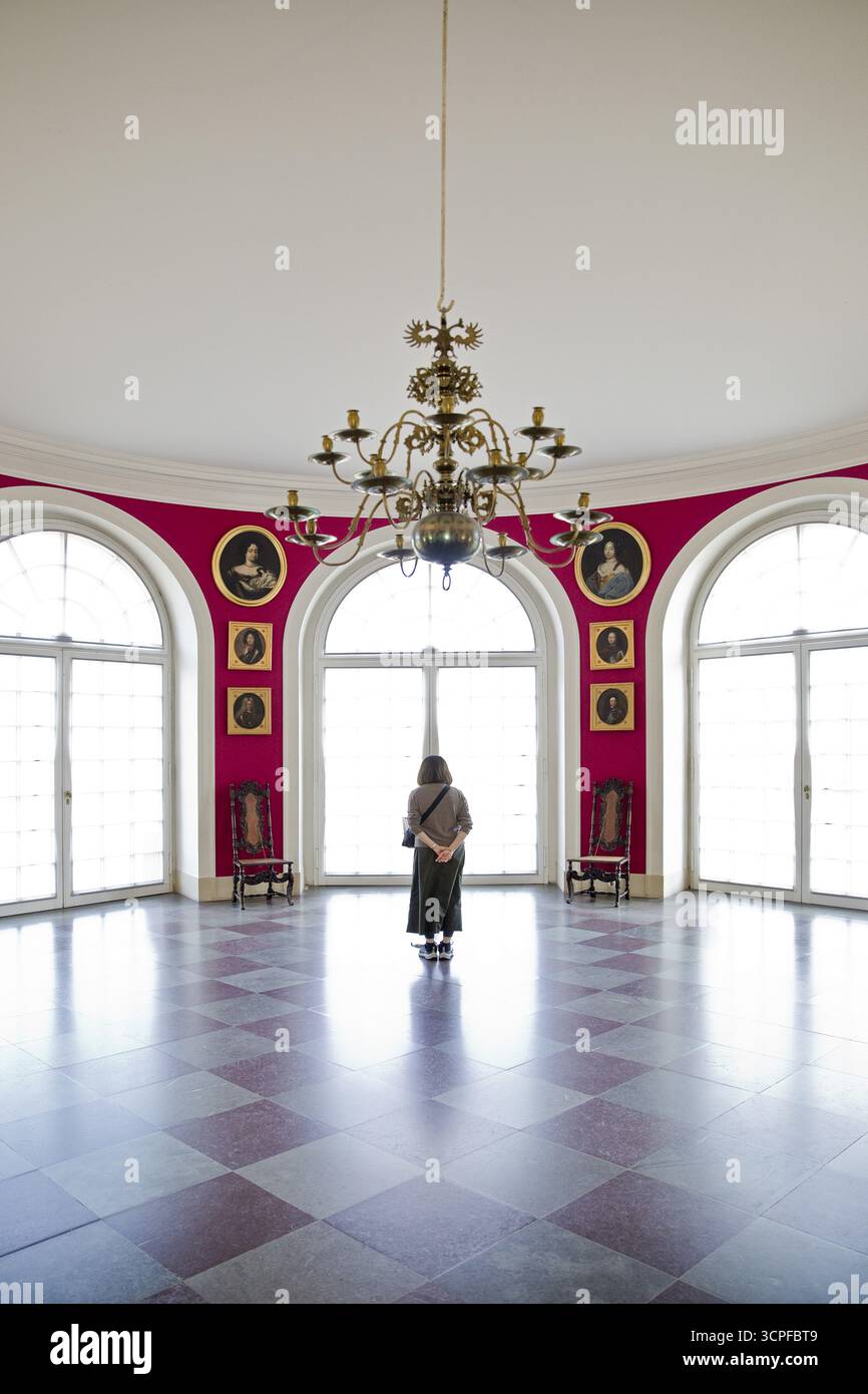 Lower Oval Hall, Old Palace, Charlottenburg Palace, Berlin, Germany ...