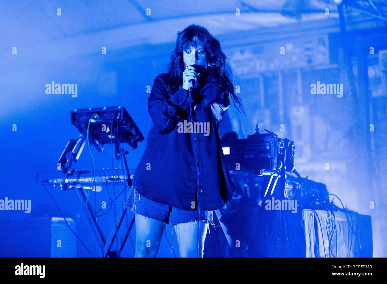 September 25, 2025: Jae Matthews singer with Boy Harsher band ...