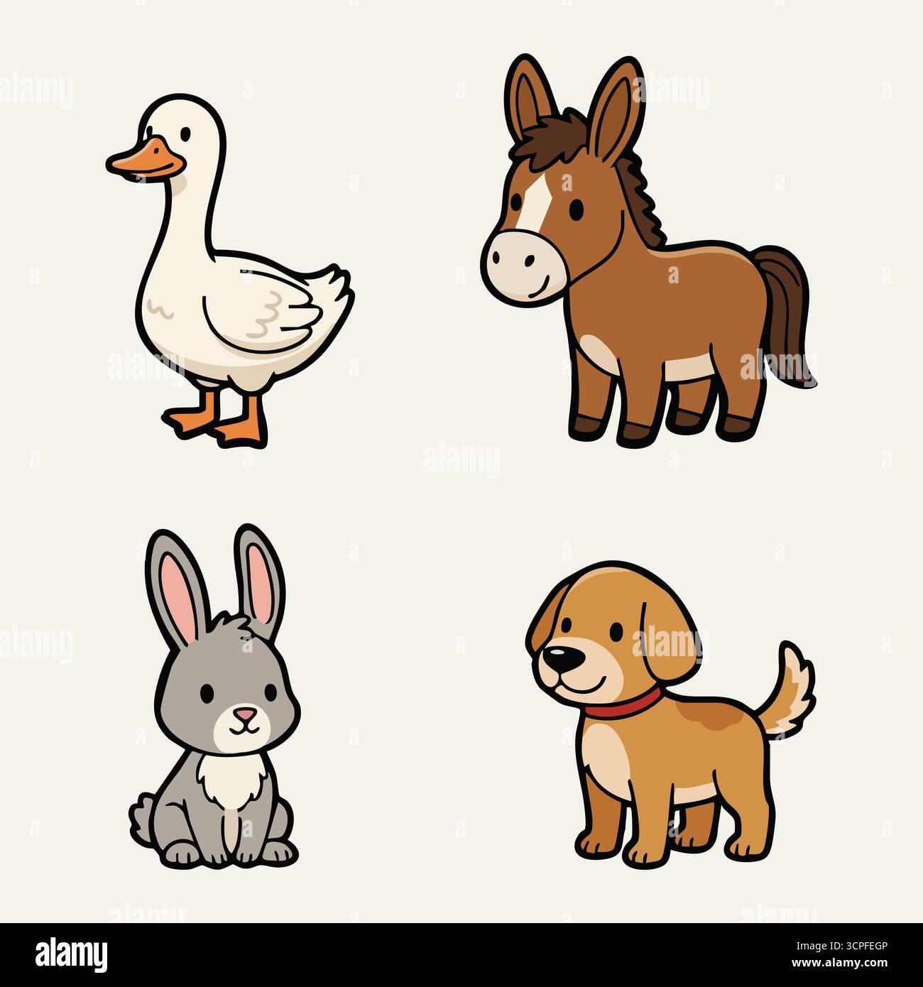 Small friendly kids on Stock Vector Images - Alamy