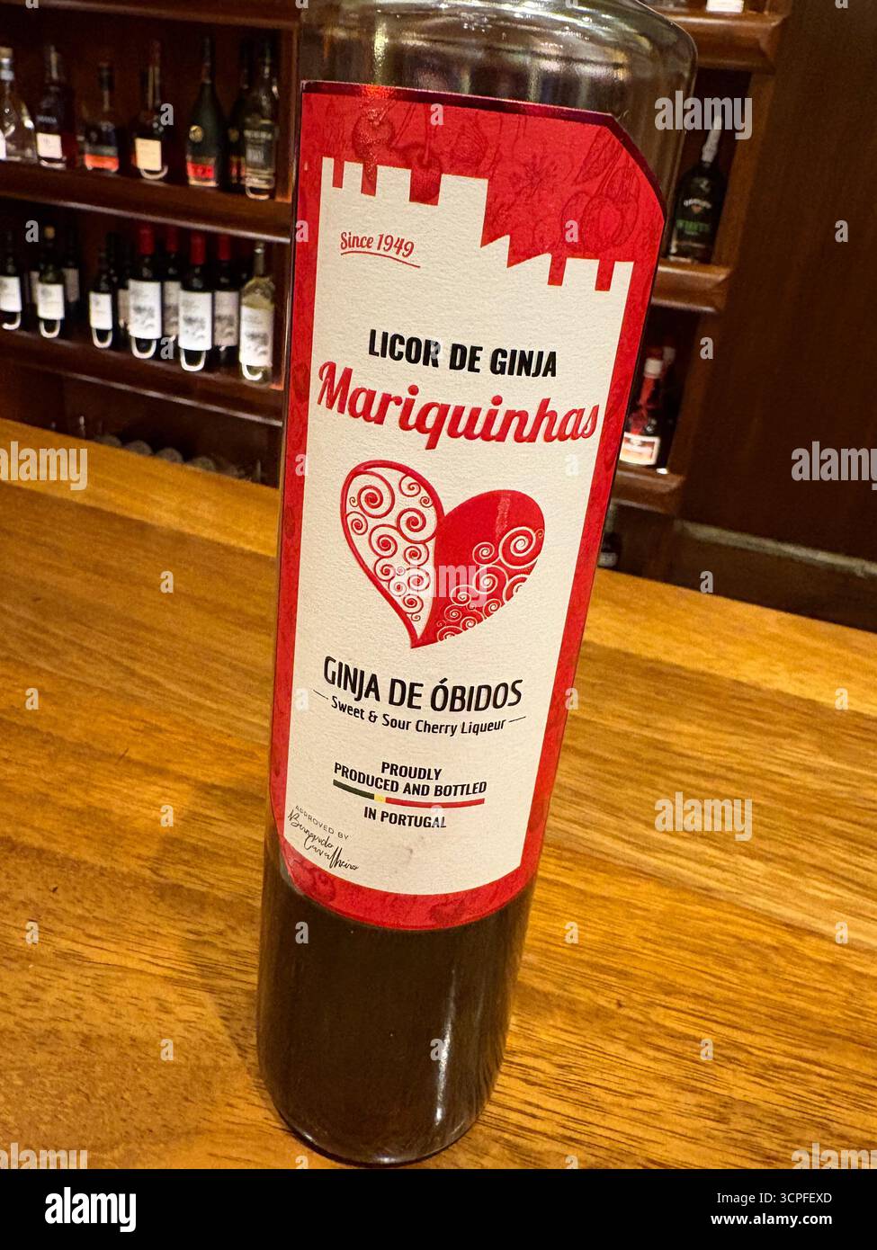 Ginja liqueur hi-res stock photography and images - Alamy