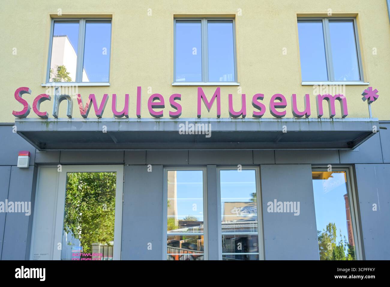 Schwules Museum, Lützowstraße, Tiergarten, Mitte, Berlin, Deutschland ...