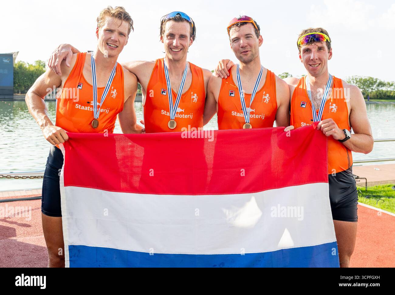 SHANGHAI - Gert-Jan van Doorn, Guillaume Krommenhoek, Melvin Twellaar ...