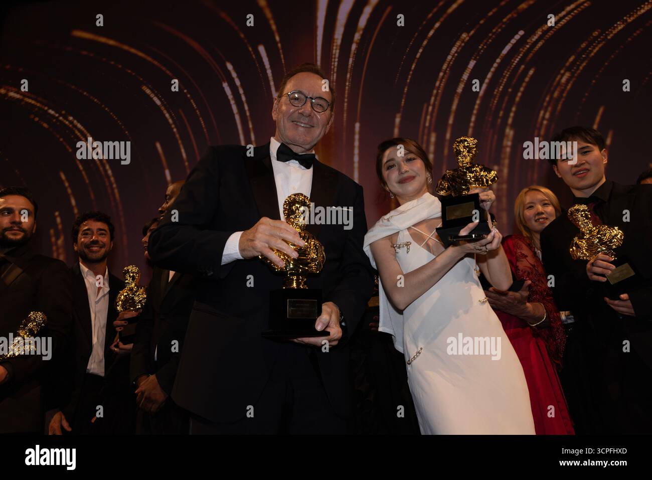 Septimius Awards AMSTERDAM, NETHERLANDS - SEPTEMBER 4: Kevin Spacey and Donnalyn Bartolome ...