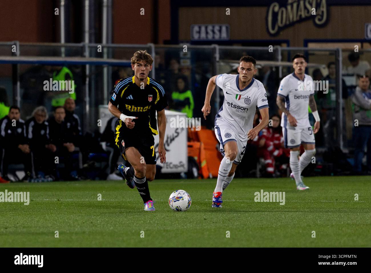 Como inter team lineup hi-res stock photography and images - Alamy