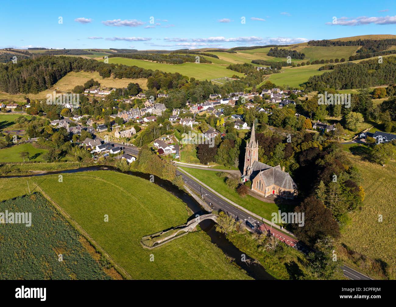 Stow village scotland hi-res stock photography and images - Alamy