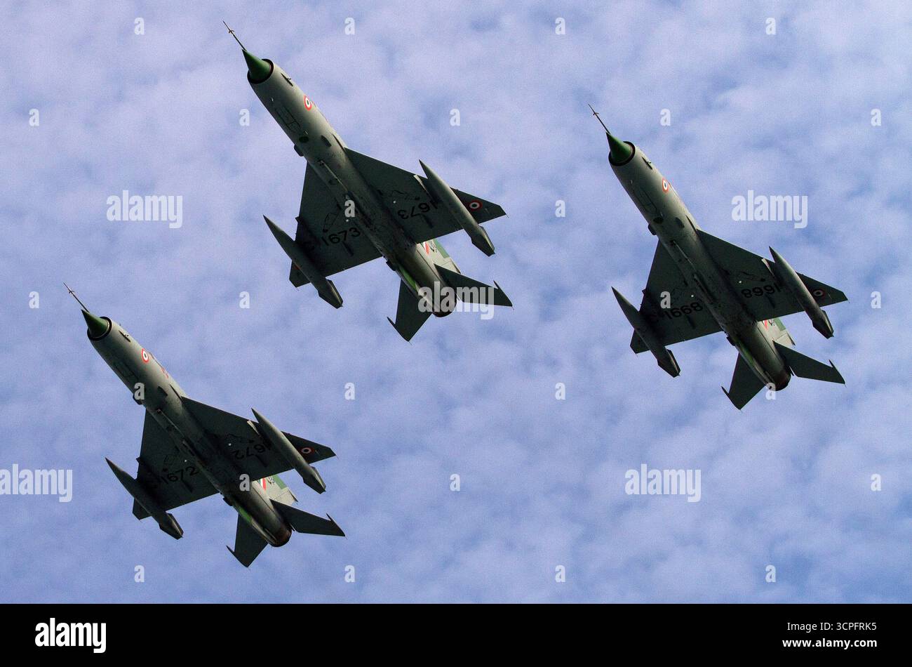 FILE -Indian Air Force (IAF) MIG 21 jet fighter aircrafts perform ...