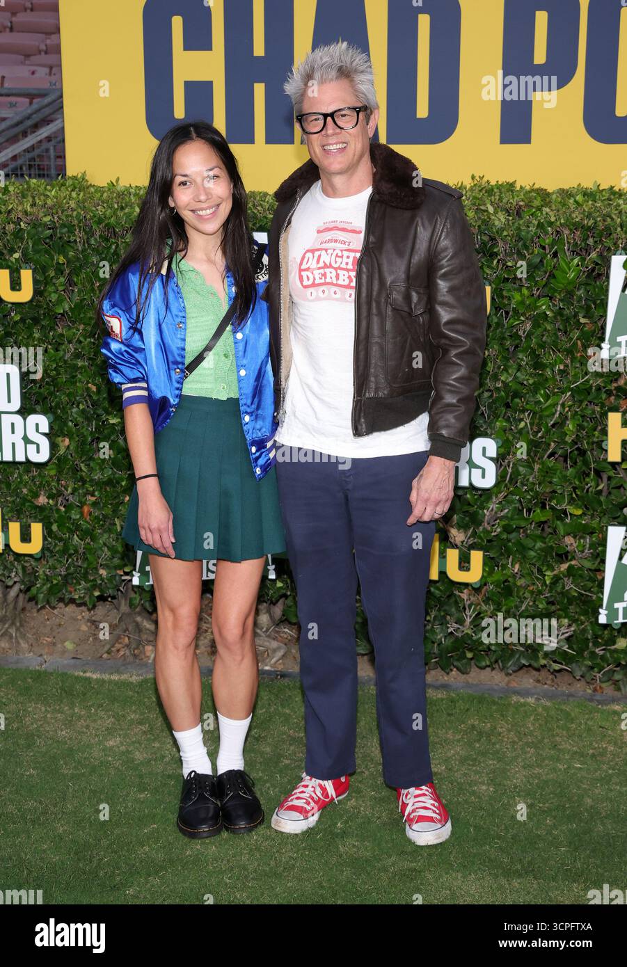 25 September 2025 . Pasadena, California - Emily Ting, Johnny Knoxville ...