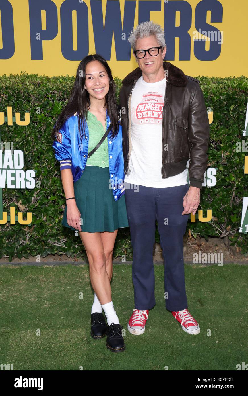 25 September 2025 . Pasadena, California - Emily Ting, Johnny Knoxville ...
