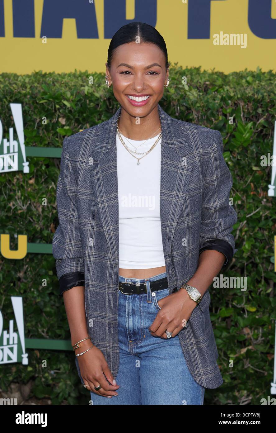 25 September 2025 . Pasadena, California - Malika Andrews. At The Red ...