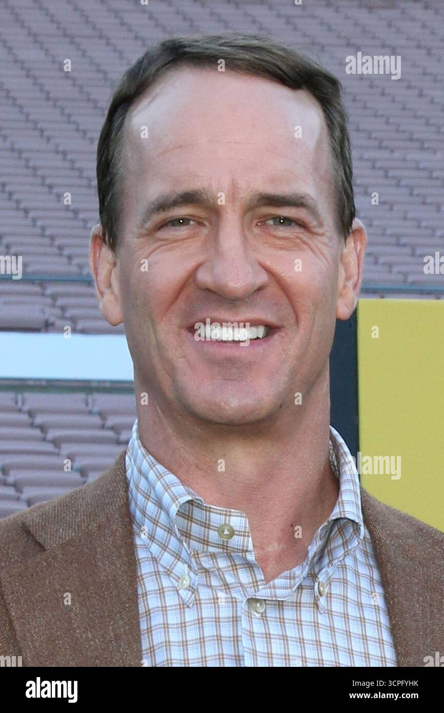 Peyton Manning at arrivals for CHAD POWERS Premiere, The Rose Bowl ...