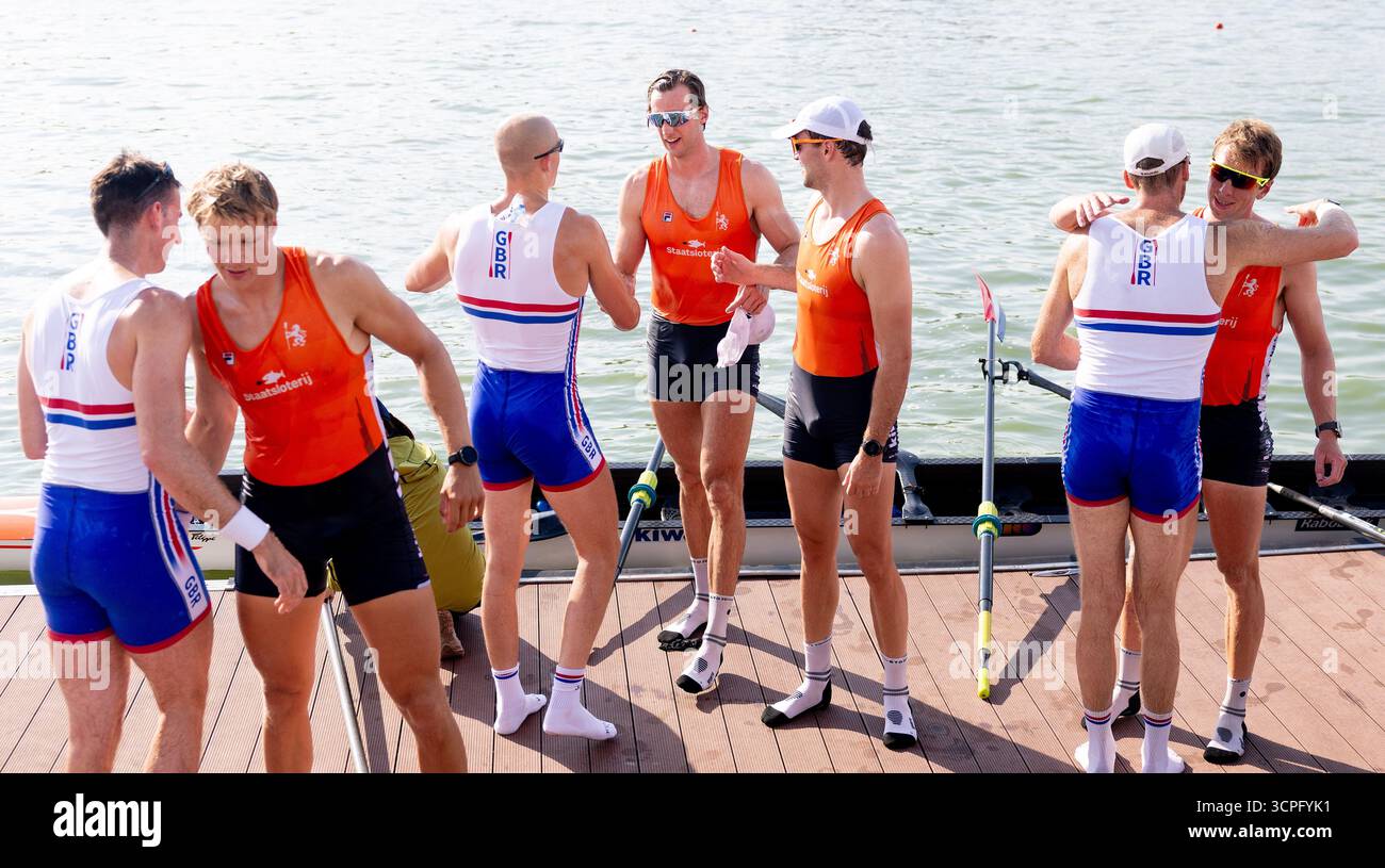 SHANGHAI - Gert-Jan van Doorn, Guillaume Krommenhoek, Melvin Twellaar ...