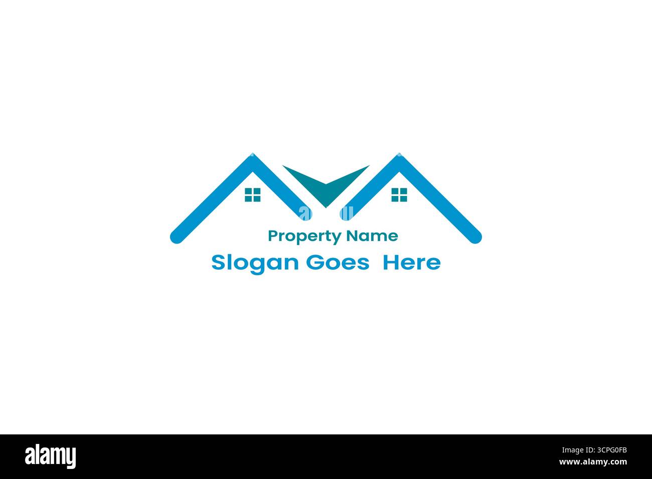 Me real estate logo Stock Vector Images - Alamy