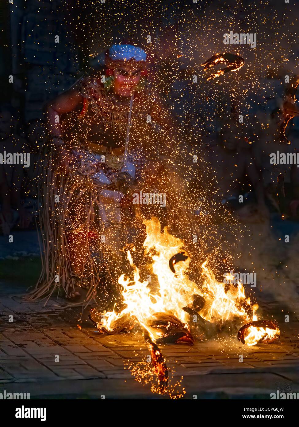 Uluwatu Kecak and Fire Dance, Bali, Indonesia Stock Photo - Alamy