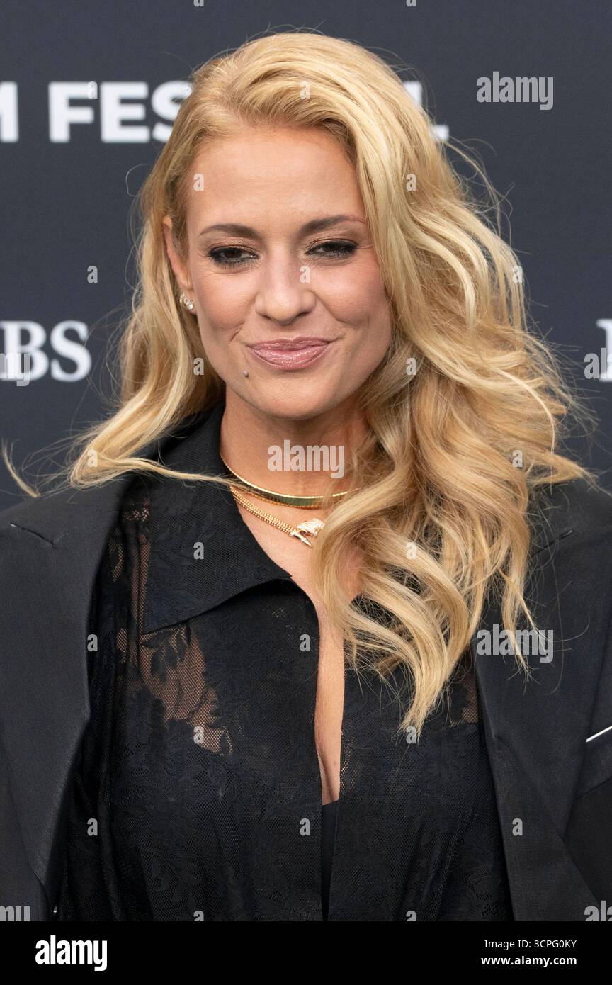 Christa Rigozzi bei der Festivaleröffnung mit der Premiere des ...