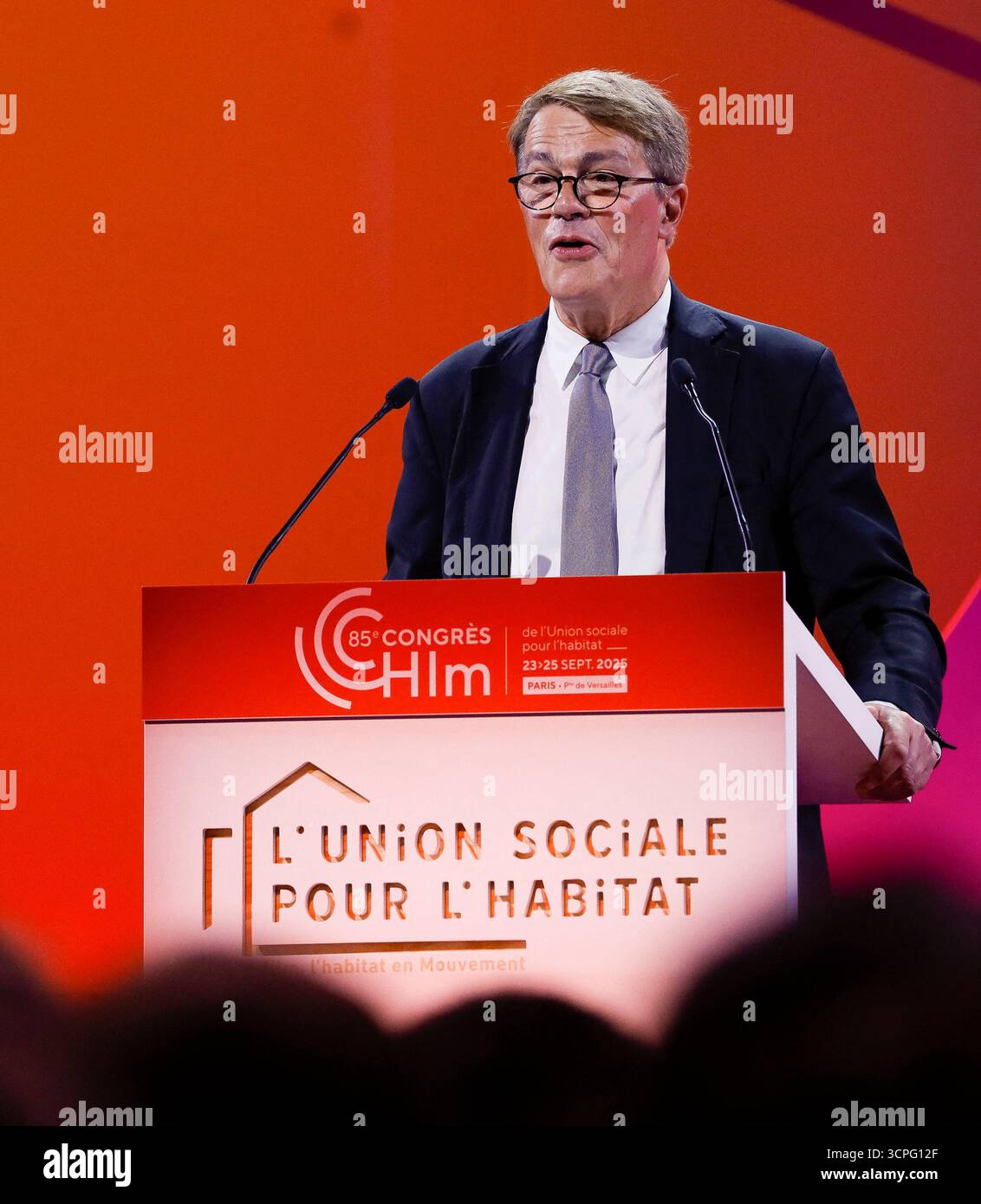 Patrick Bloche Head of Housing at Paris City Hall during Social Housing ...