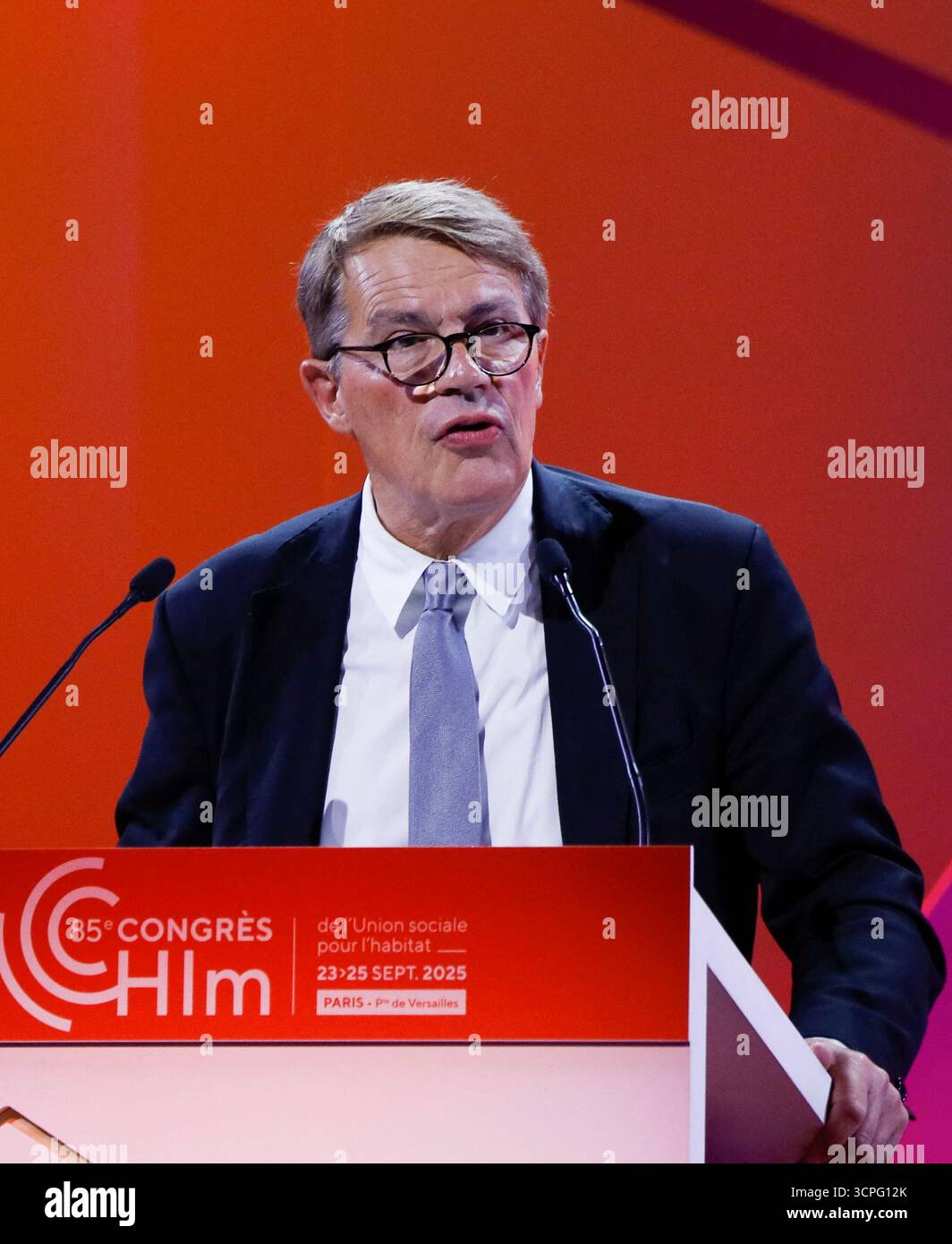 Patrick Bloche Head of Housing at Paris City Hall during Social Housing ...