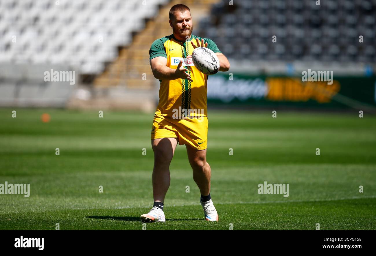 DURBAN, SOUTH AFRICA - SEPTEMBER 26: Boan Venter of South Africa during ...