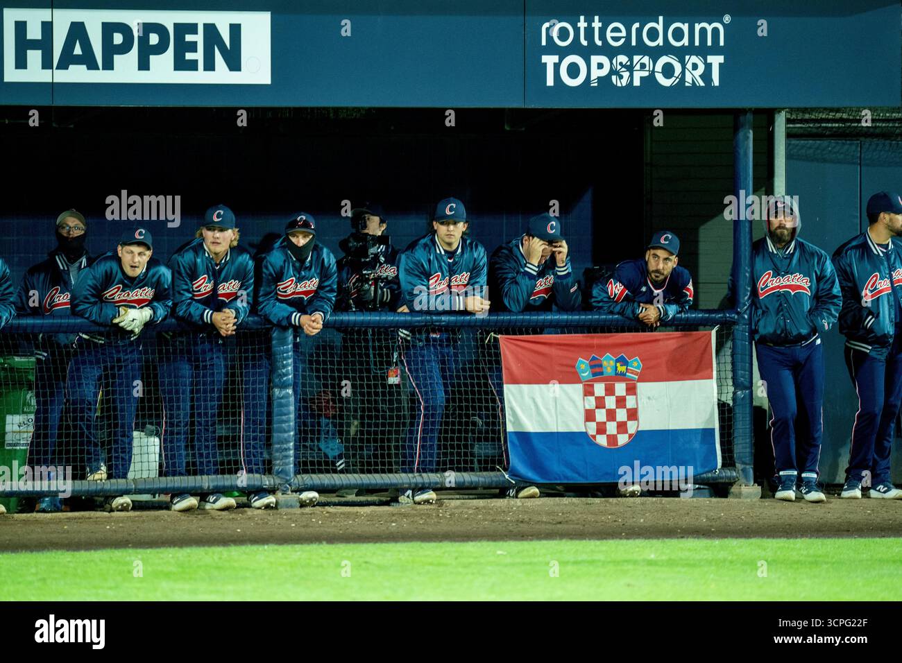 ROTTERDAM, NETHERLANDS - SEPTEMBER 25: team Croatia during the Euro ...