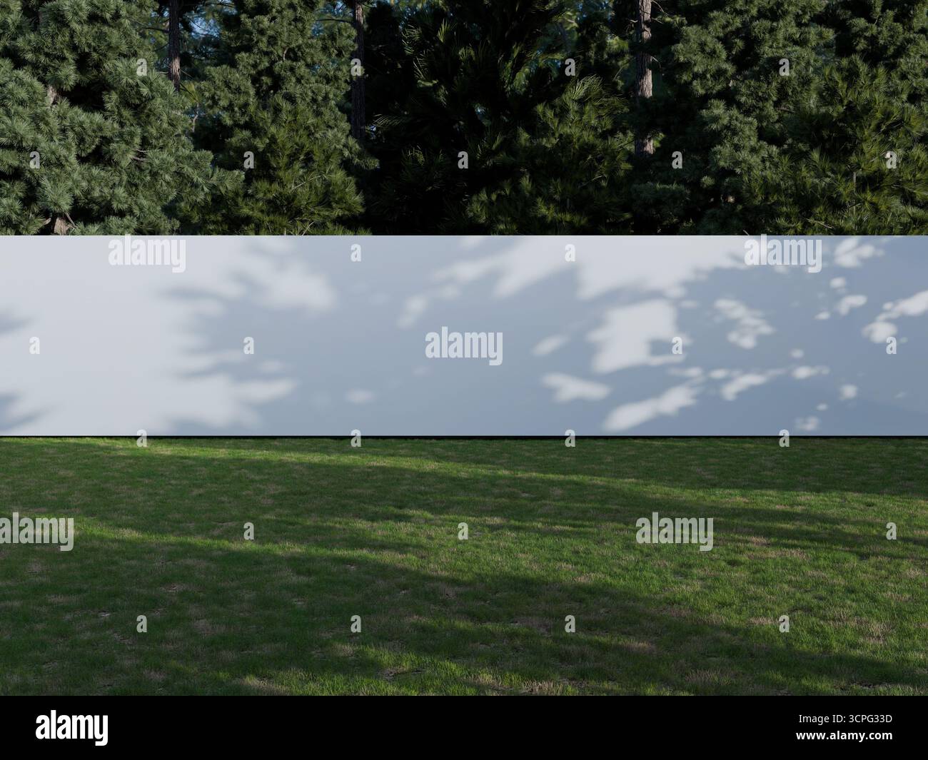 Outdoor Hoarding Banner Mockup Stock Photo - Alamy