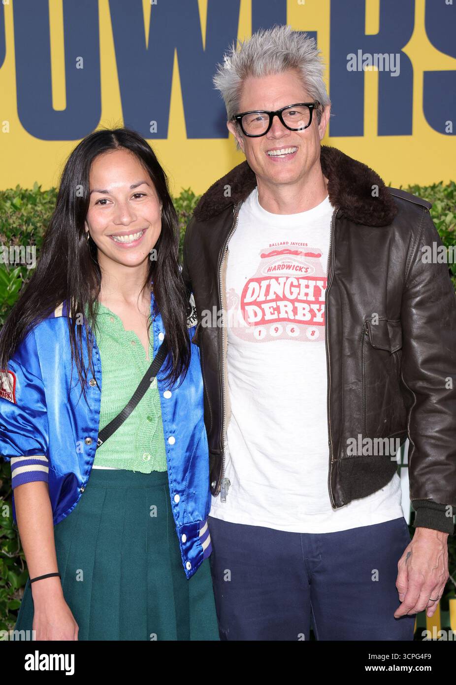 25 September 2025 . Pasadena, California - Emily Ting, Johnny Knoxville ...