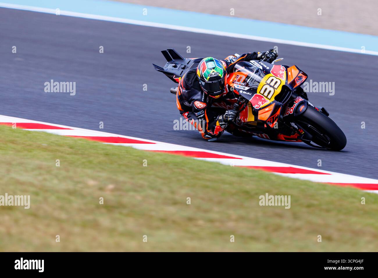 Red Bull KTM Factory Racing rider Brad Binder seen in action during ...
