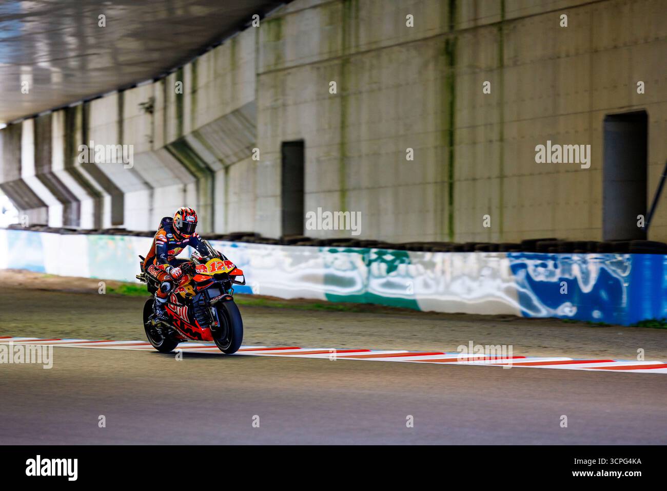 Red Bull Tech3 rider Maverick Vinales seen in action during Practice 1 ...
