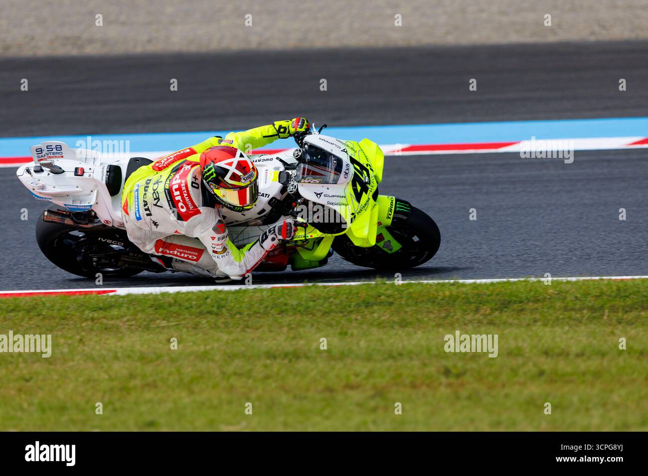 Pertamina Enduro VR46 Racing rider Fabio Di Giannantonio seen in action ...