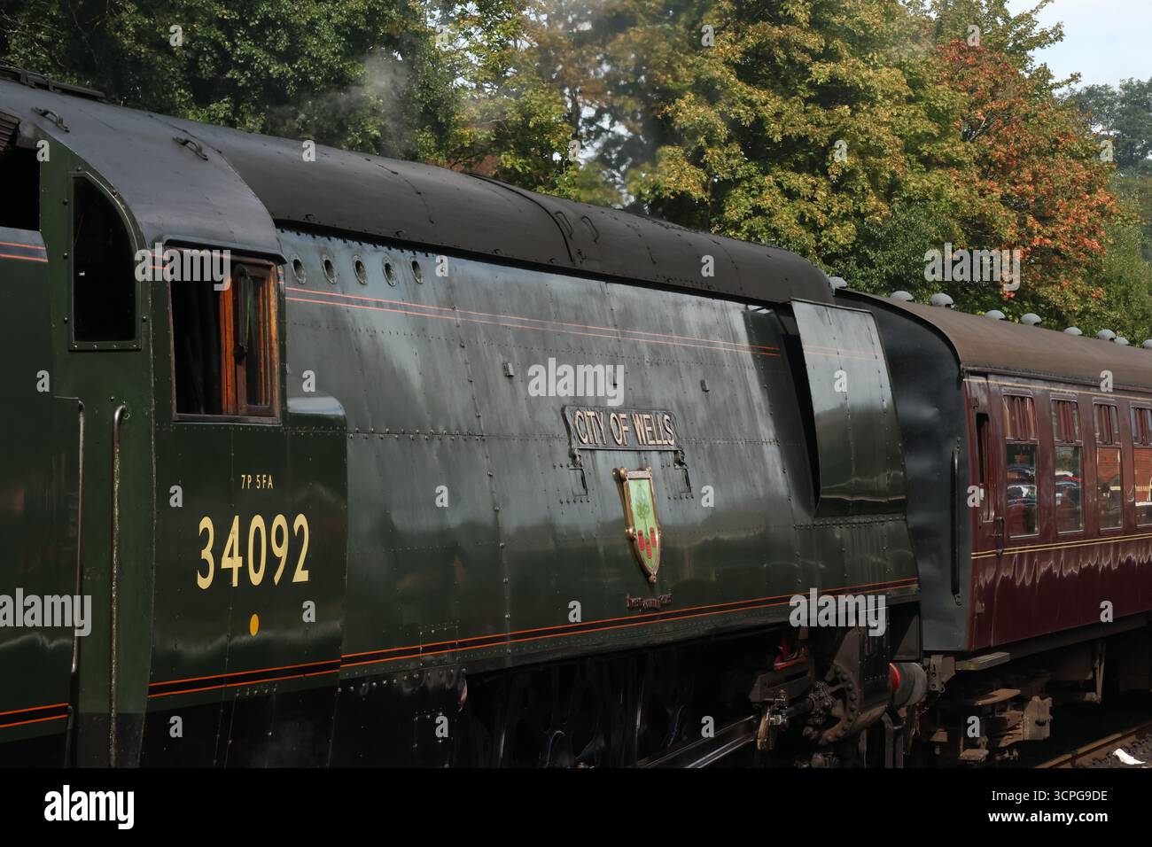 Bury, Greater Manchester, England 13th September 2025 Preserved steam ...