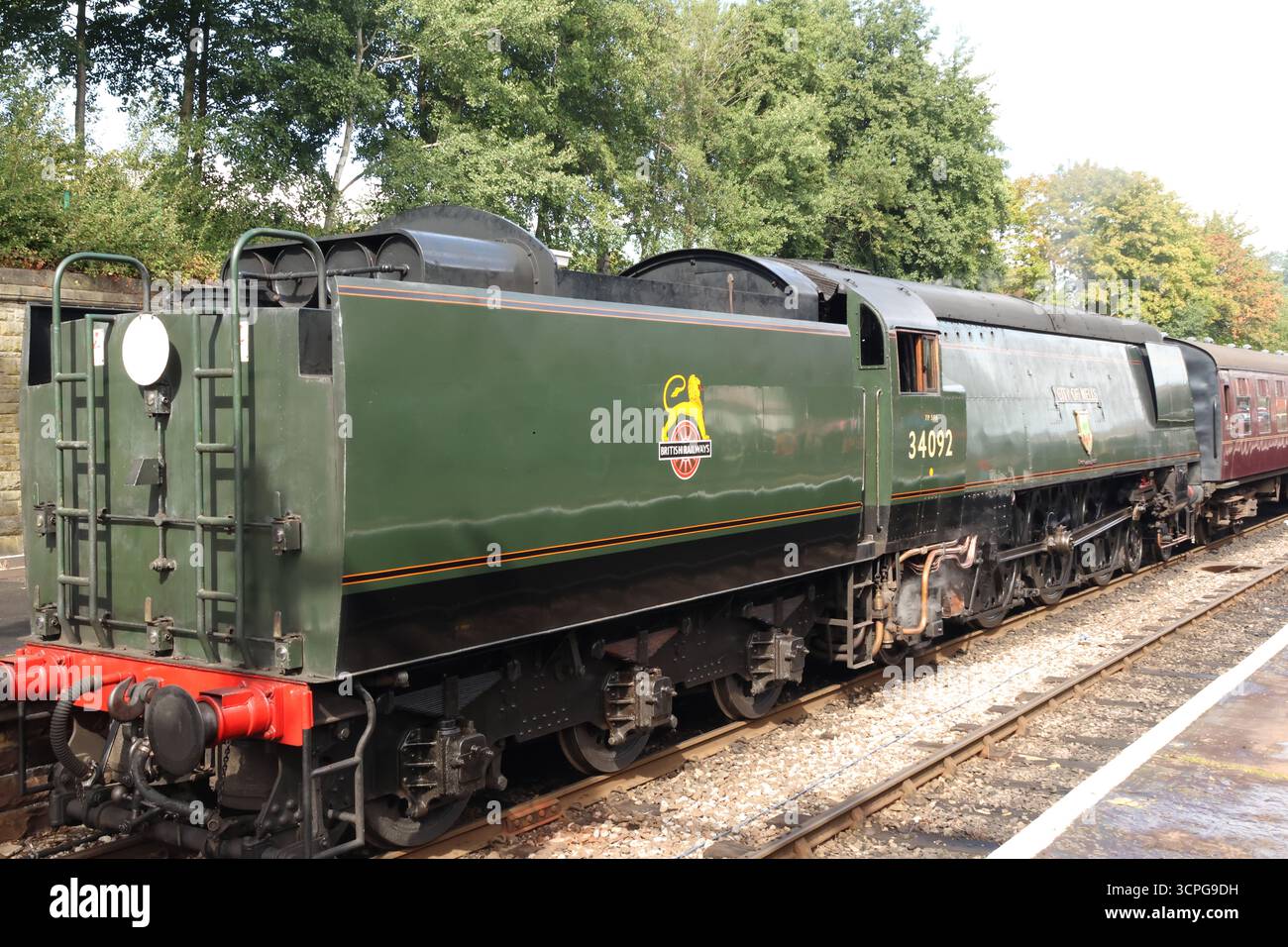Bury, Greater Manchester, England 13th September 2025 Preserved steam ...
