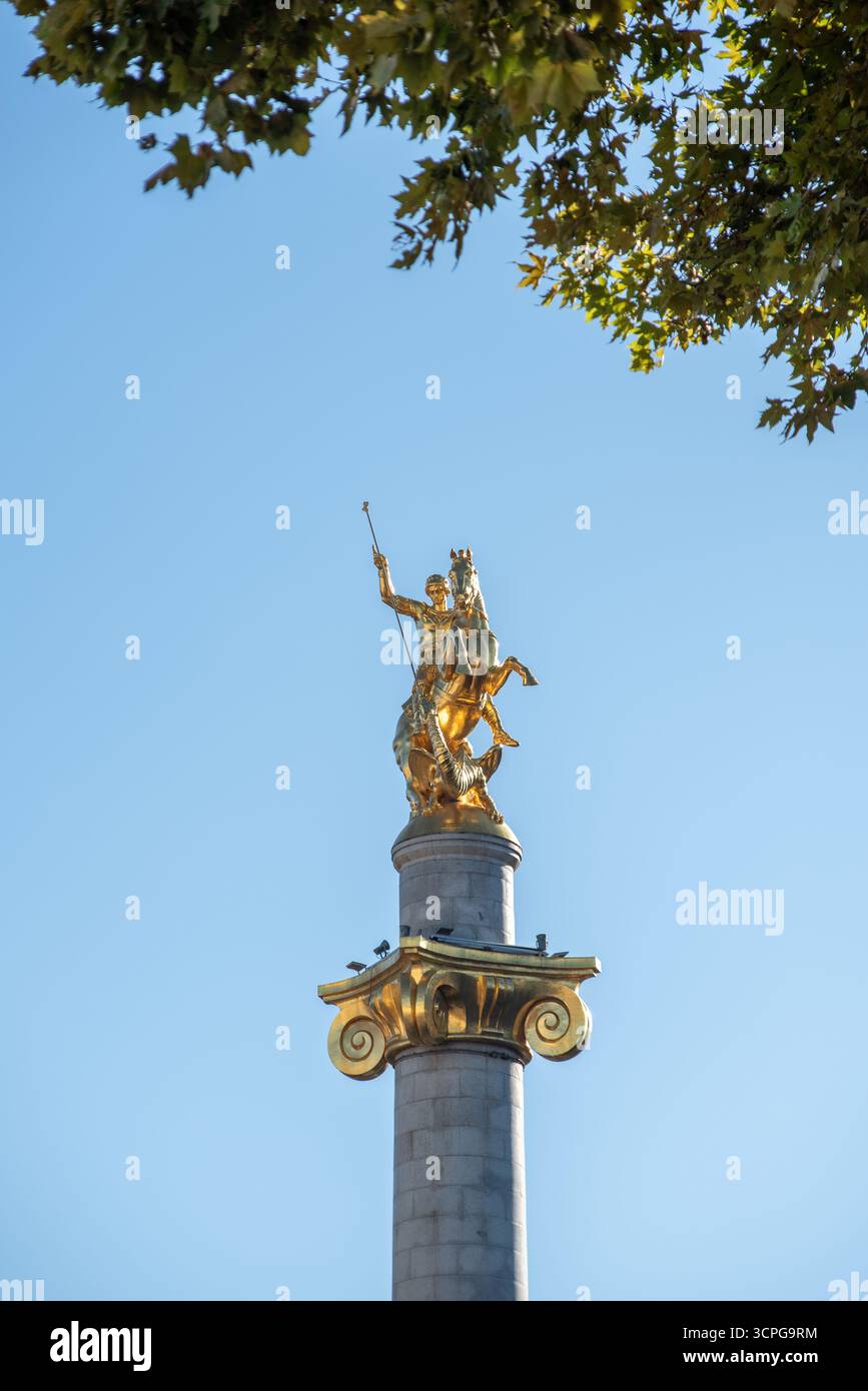 St. George Statue or Freedom Monument, memorial dedicated to the ...