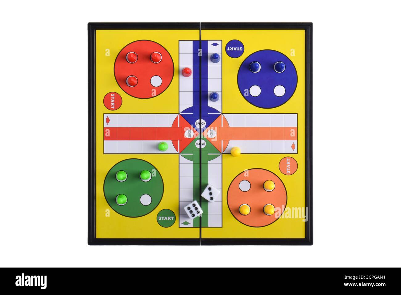 Ludo pieces Cut Out Stock Images & Pictures - Alamy