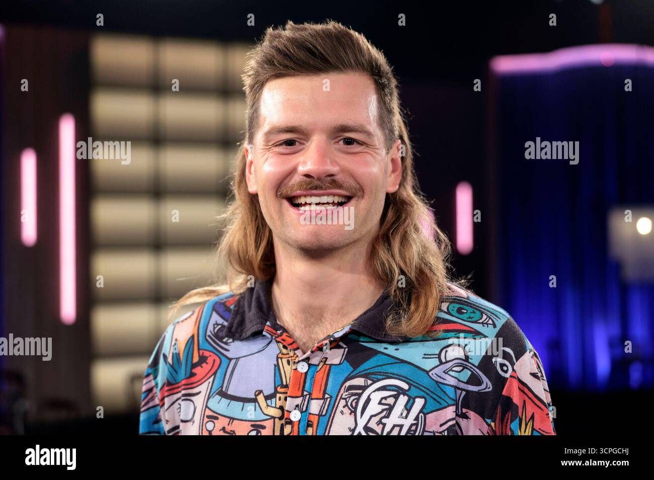 Jan Schlappen bei der Aufzeichnung der 750. WDR-Talkshow Kölner Treff im WDR Studio BS 3. Köln ...