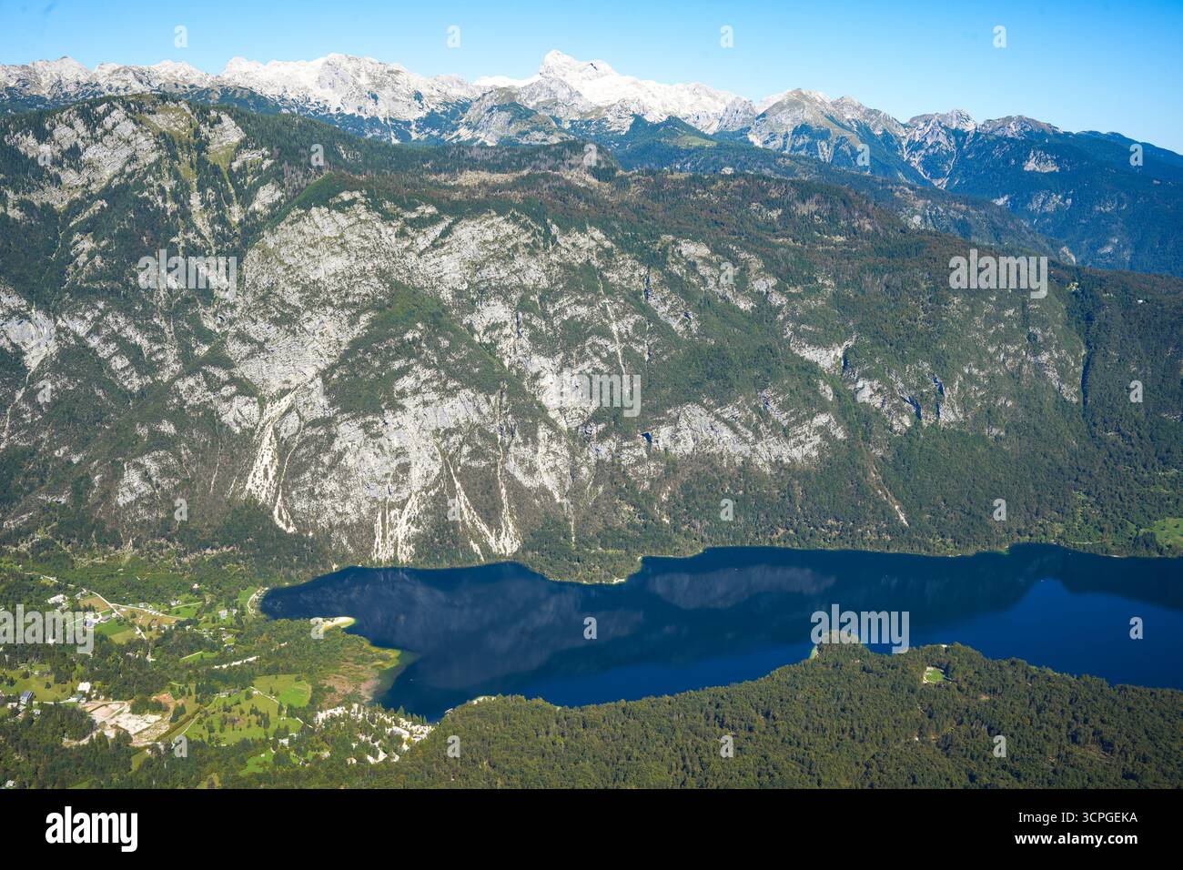 Picturesque View Of The Beautiful Mountain Landscape From Mount Vogel ...