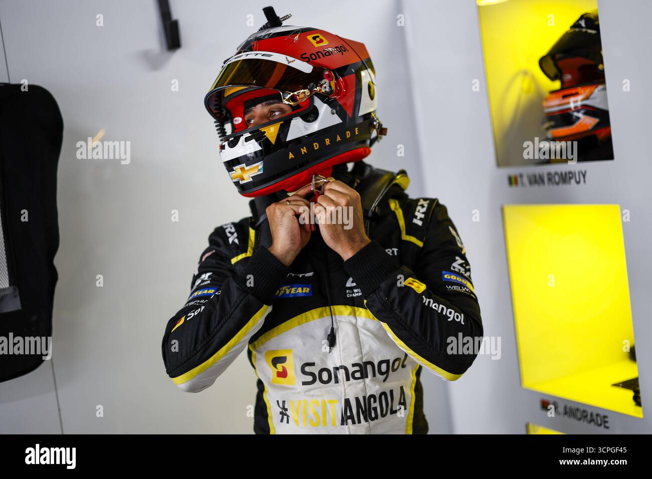 ANDRADE Rui (ang), TF Sport, Chevrolet Corvette Z06 GT3.R #81, LM GT3 ...