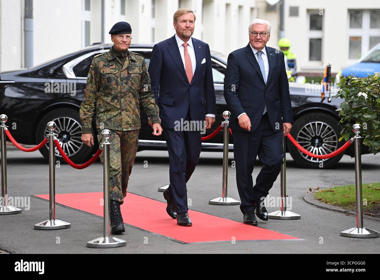 Lieutenant General Peter Mirow, Commanding General of the German-Dutch ...