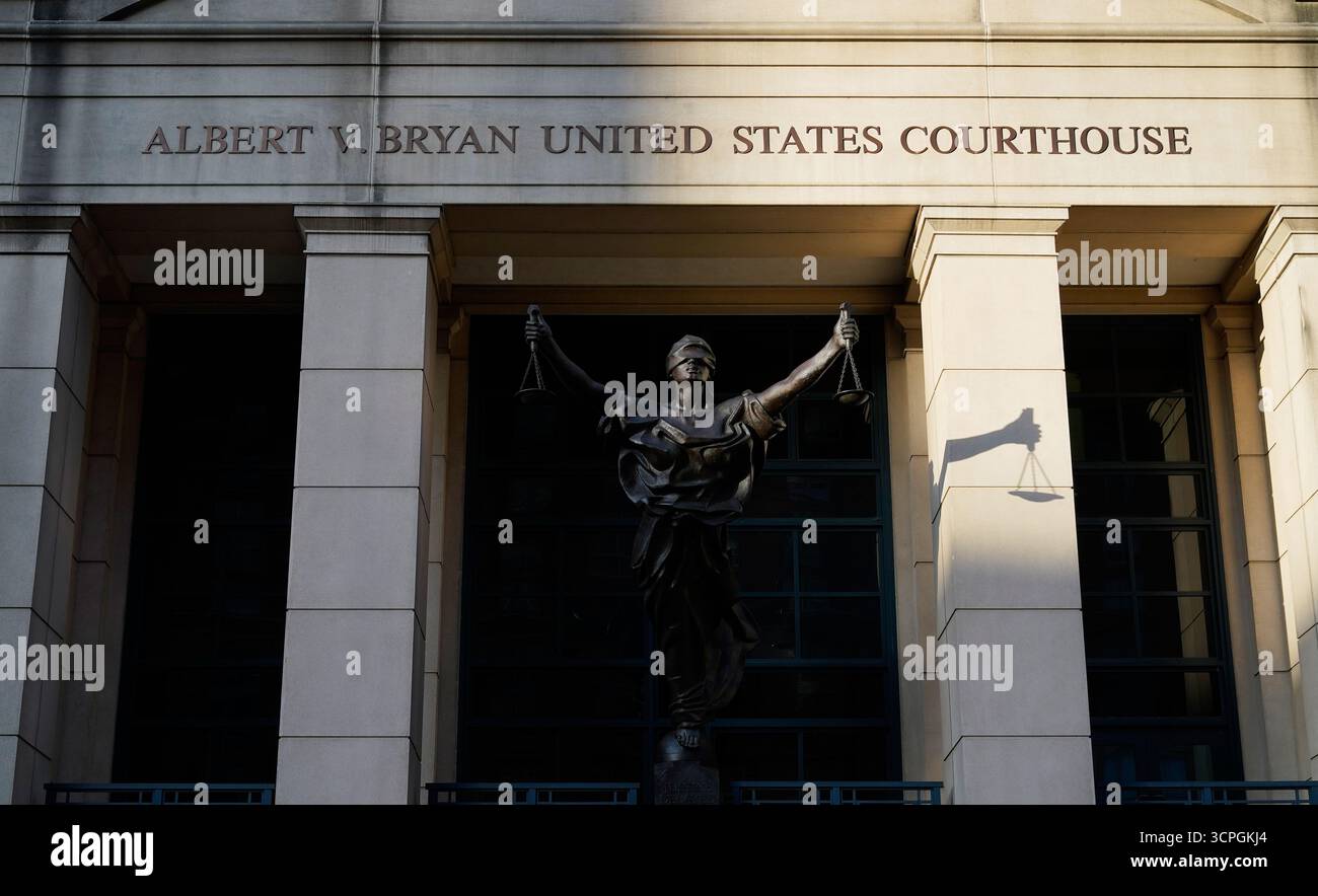 The Albert V. Bryan United States Courthouse is pictured, Friday, Sept ...