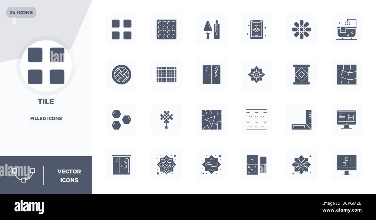 State-of-the-art bundle featuring 24 PIXEL perfect vector icons ...