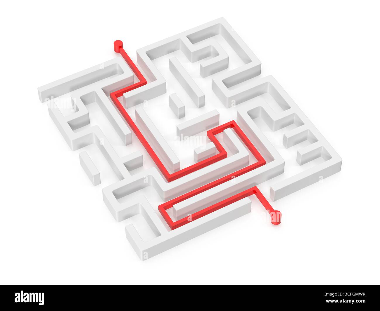 Finding your way concept Cut Out Stock Images & Pictures - Alamy