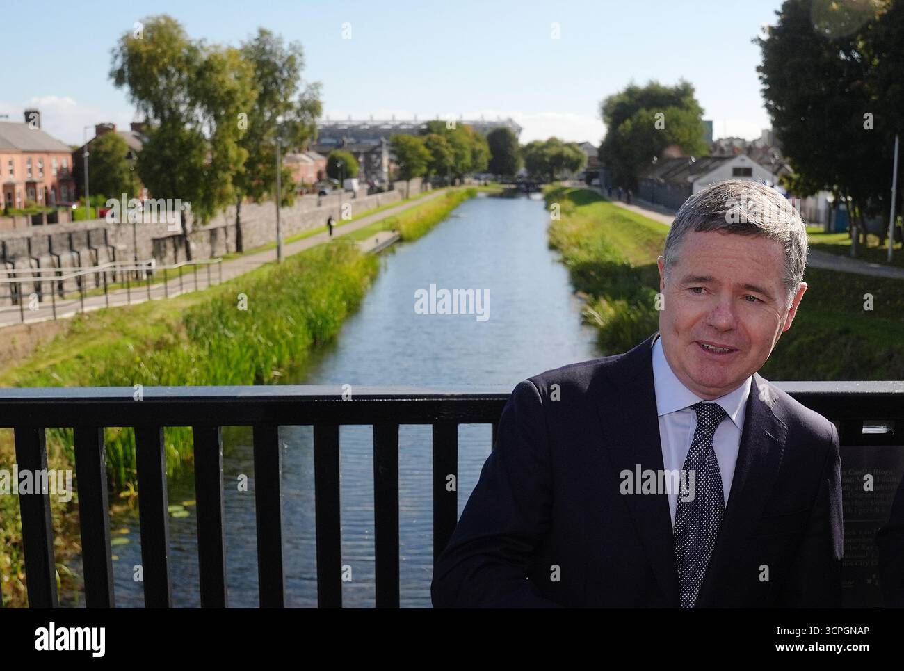 Minister for Finance Paschal Donohoe attends the ceremonial opening of ...
