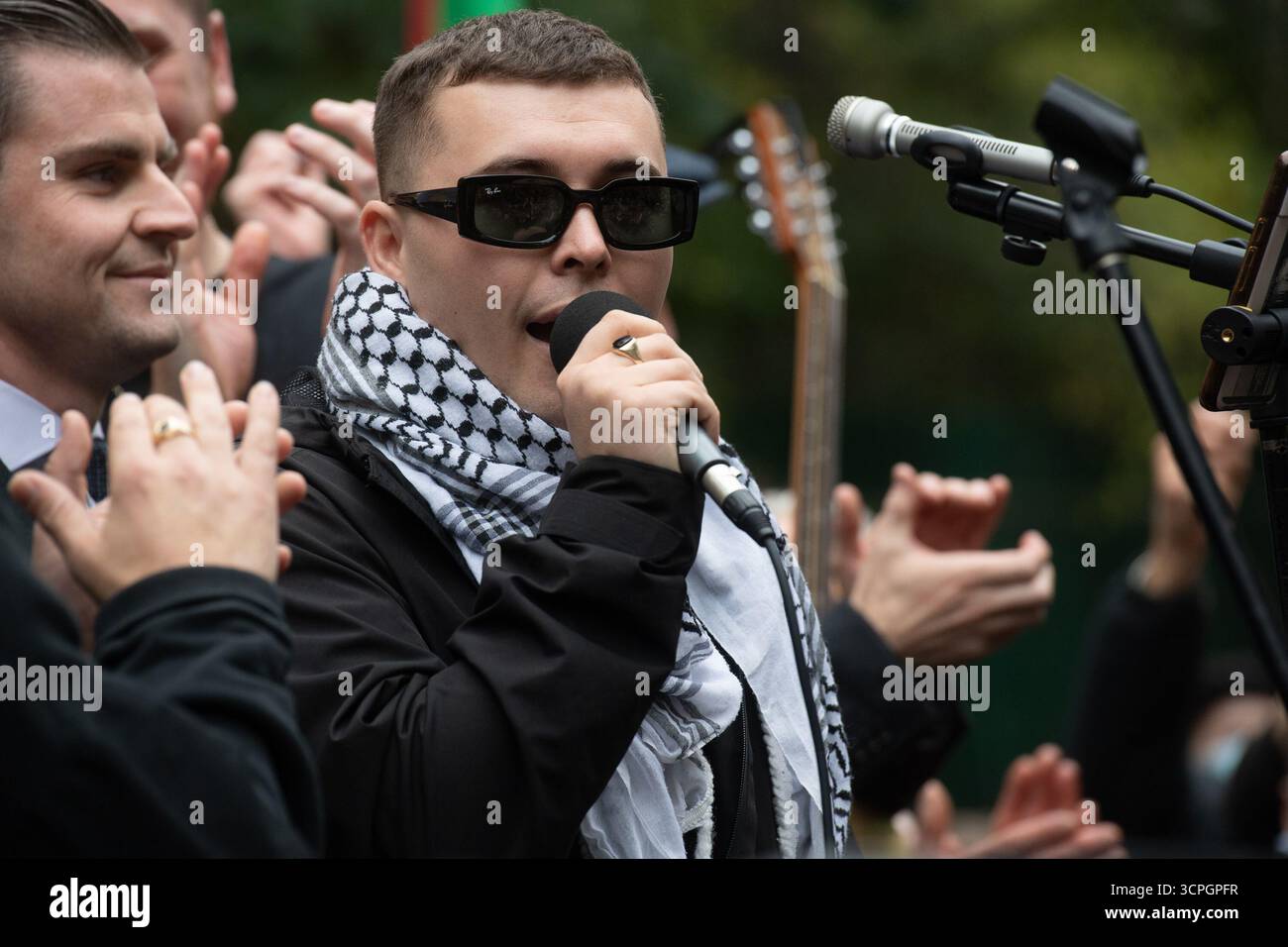 London, UK. 26 Sep 2025. Pictured: Mo Chara (Liam Óg Ó hAnnaidh) of ...