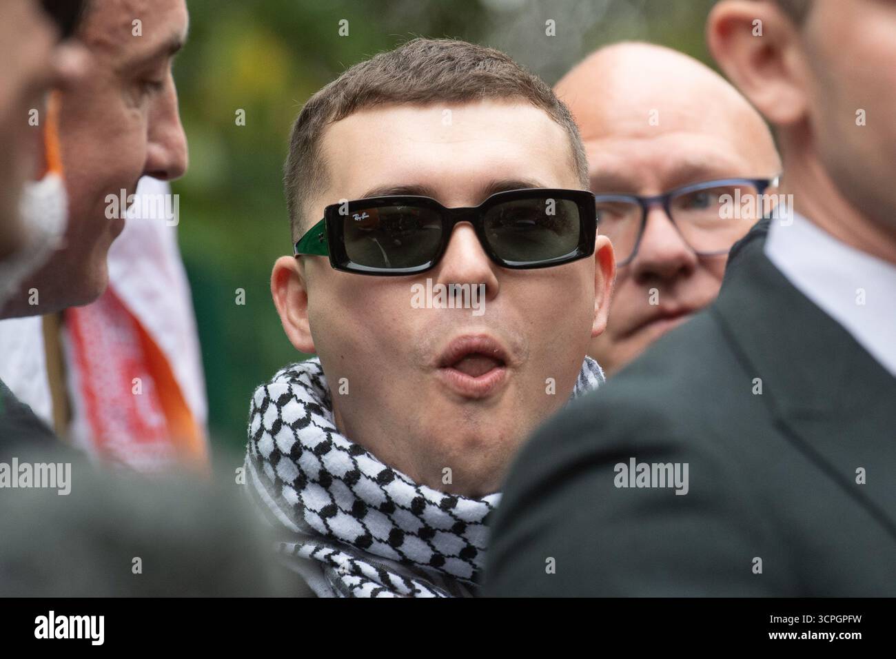London, UK. 26 Sep 2025. Pictured: Mo Chara (Liam Óg Ó hAnnaidh) of ...